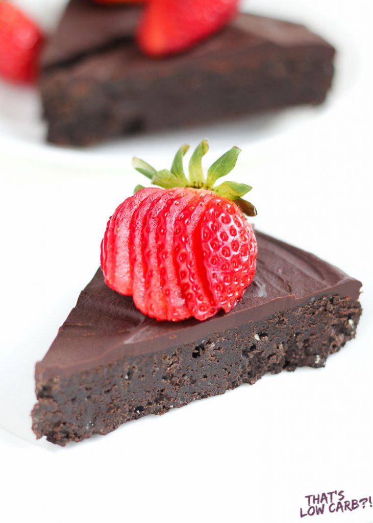 Flourless Chocolate Cake - Keto Cake - That's Low Carb!?